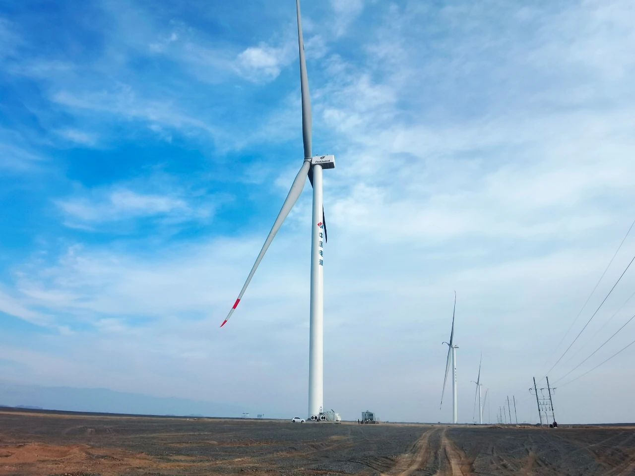 金风科技 GWH182 - 8MW 机组助力中电建托克逊风电项目首批风机并网 - 要闻 - 低碳网